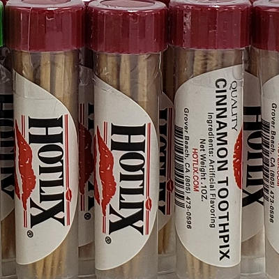 Hotlix Cinnamon Flavored Toothpicks | Balboa Candy